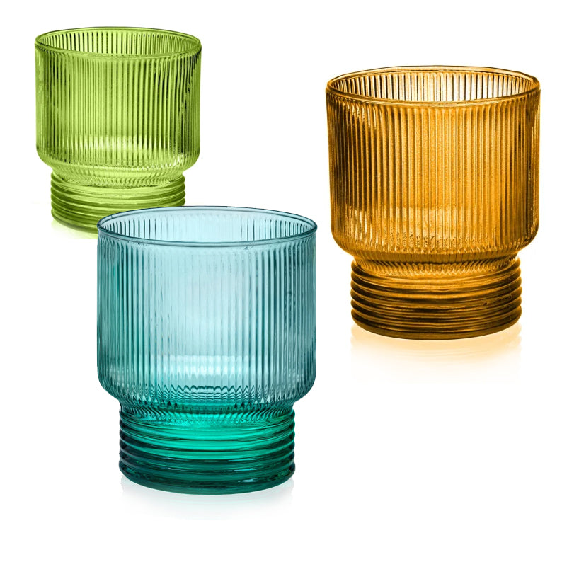 IVV Set 6 stackable glasses multicolored todo mode – Casabella Milano