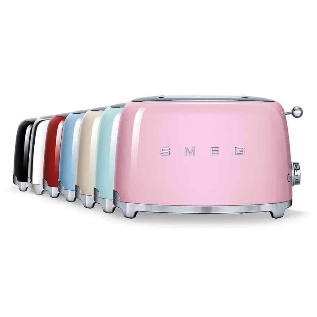 Smeg electric toaster 2 seats TSF01 Various colors – Casabella Milano